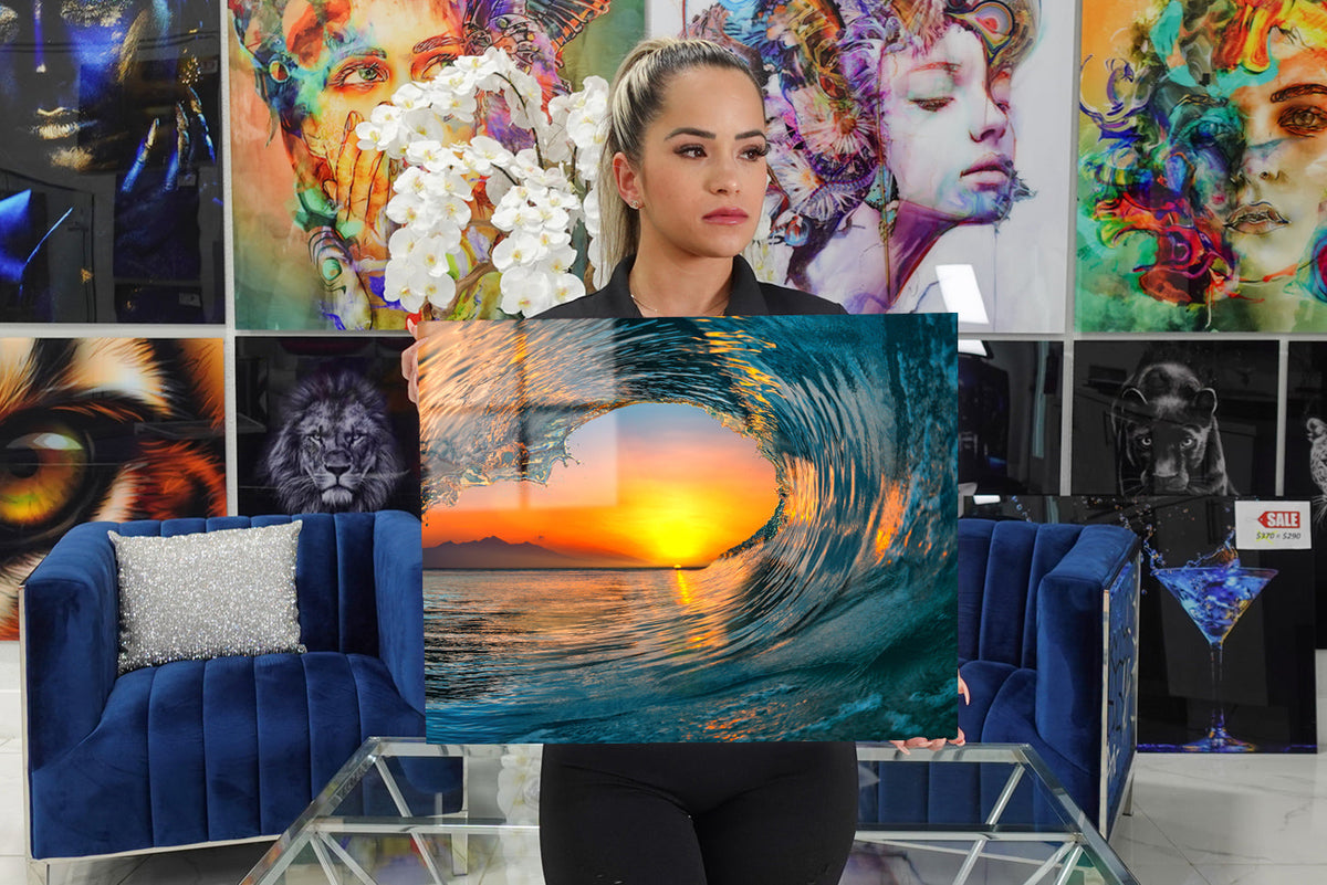 Acrylic Design The Force of a Wave – Bayoli