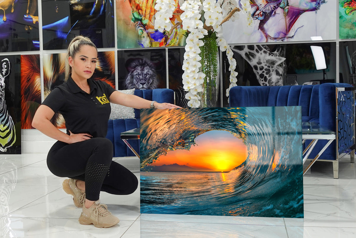 Acrylic Design The Force of a Wave – Bayoli